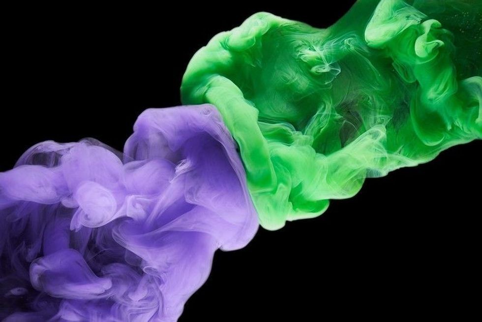 What Color Does Purple And Green Make? Fun Color Mixing Facts | Kidadl