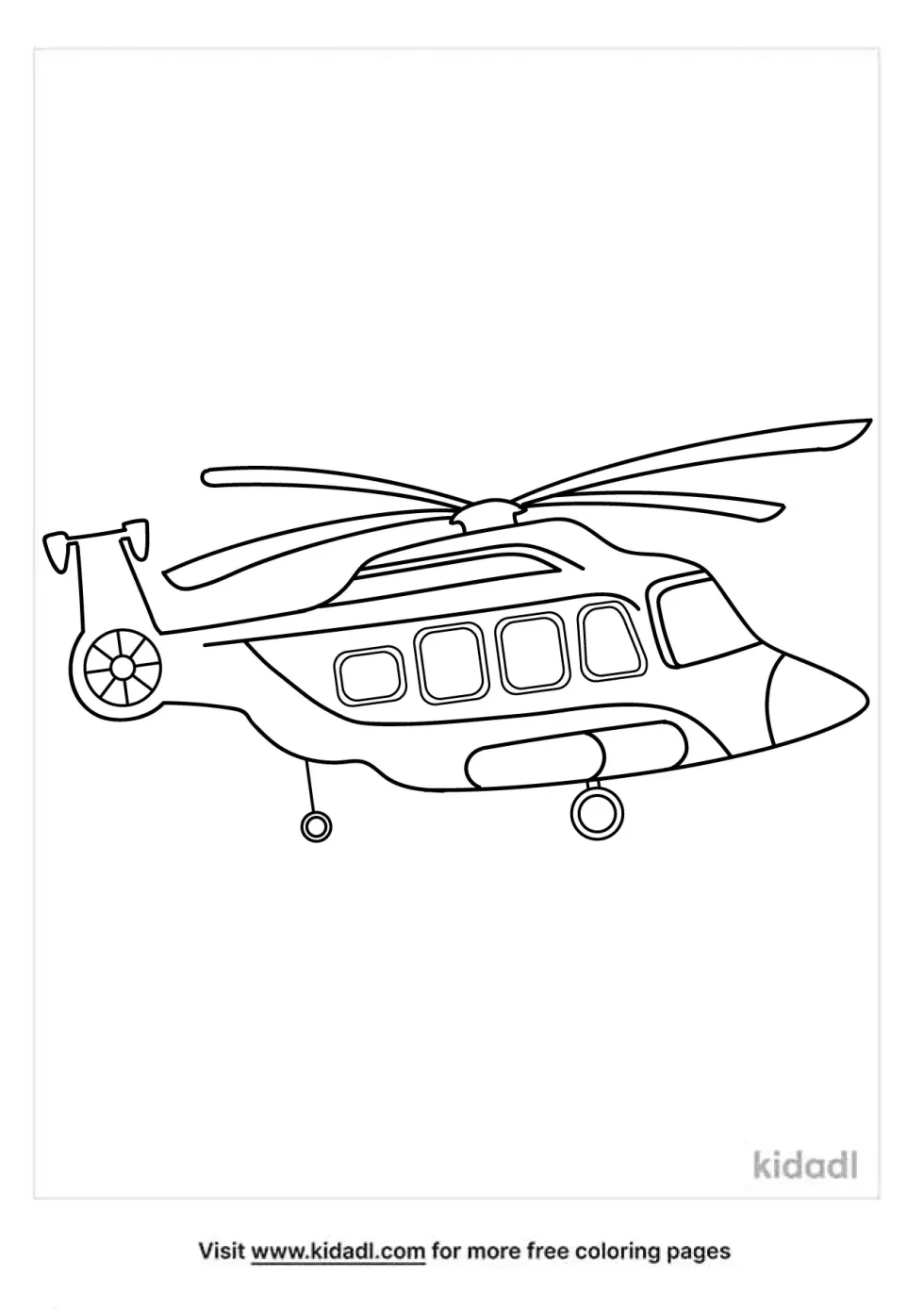 Chopper Coloring Page | Kidadl